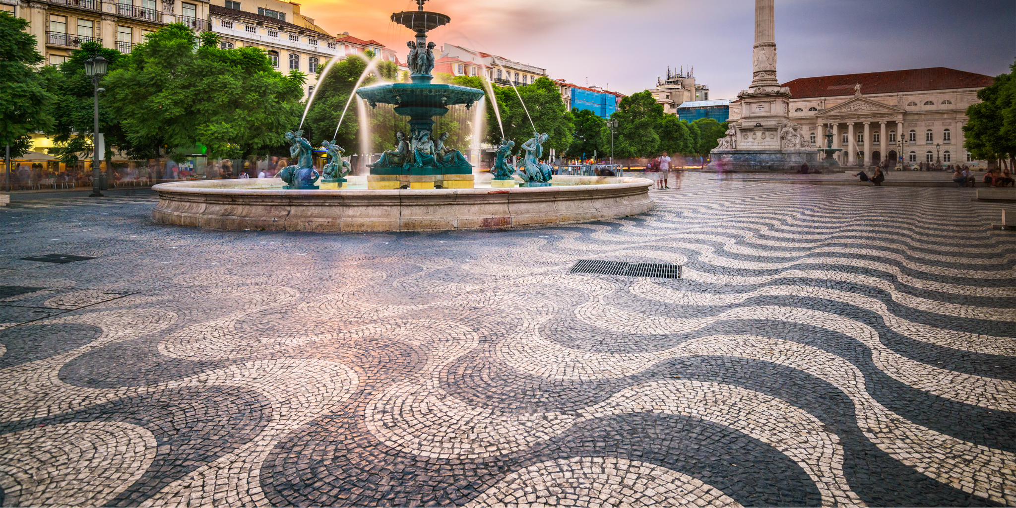 La calçada portuguesa di Lisbona: un patrimonio di arte e storia sotto ...